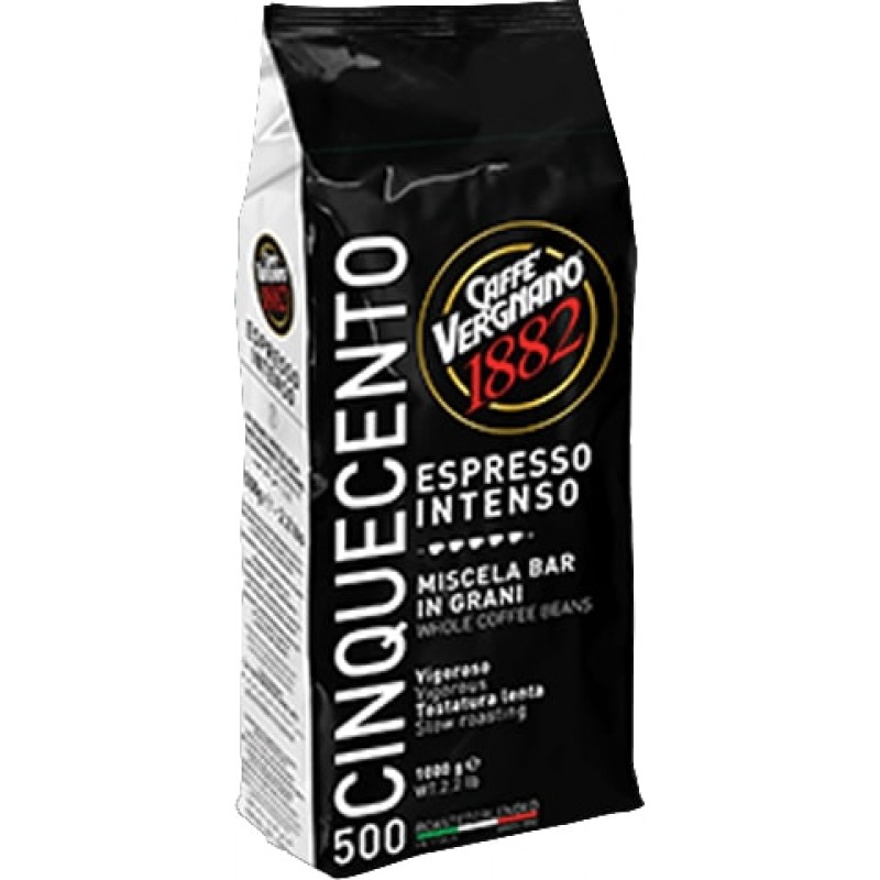 Кофе в зернах Vergnano Espresso Intenso 500 1 кг (Арабика 50%, Италия ...